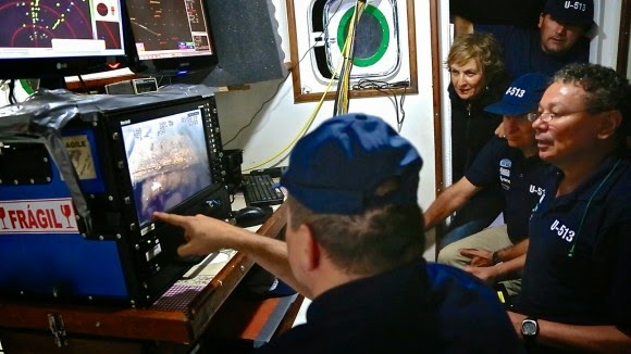 Não Questione: LIBERADAS AS PRIMEIRAS IMAGENS DO SUBMARINO ALEMÃO U-513 ...