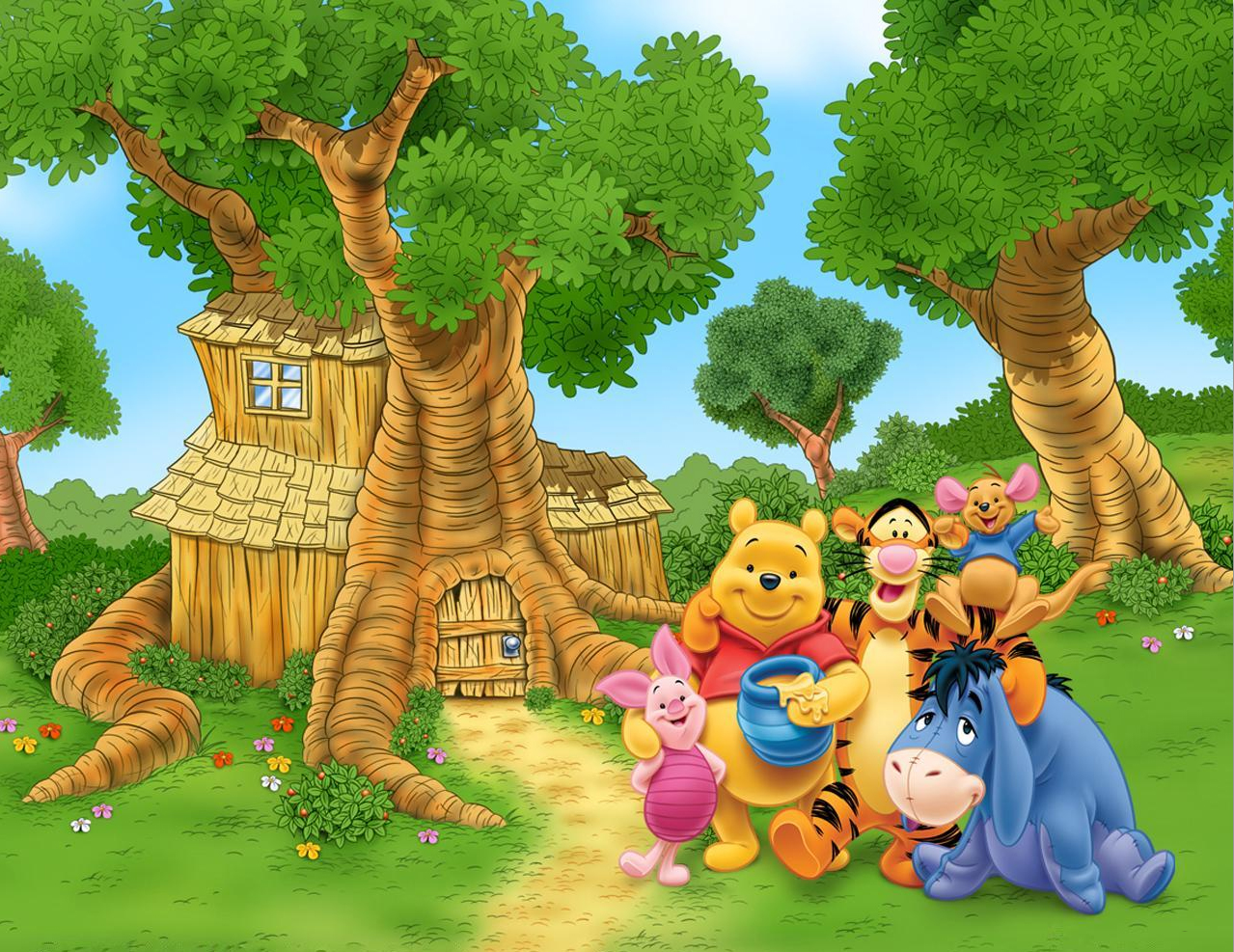 Fondo de Pantalla para niños pequeños Winnie the pooh