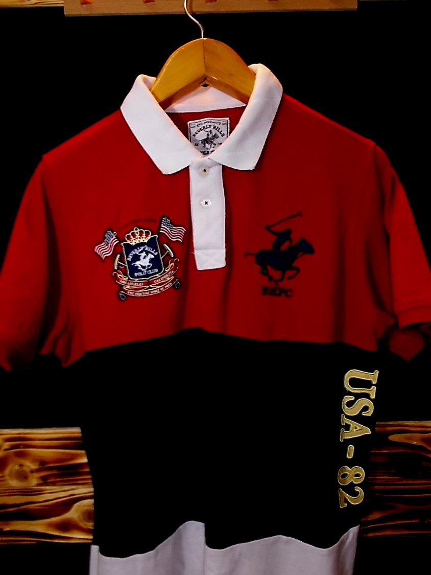 AFBUNDLE CLOTHING @ ASIA GLOBAL BUNDLE: BHPC POLO CLUB KOLAR T-SHIRT(SOLD)