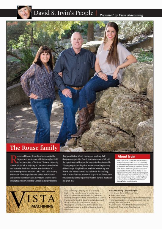 Fort Worth Business Press 2014: The Rouse Family