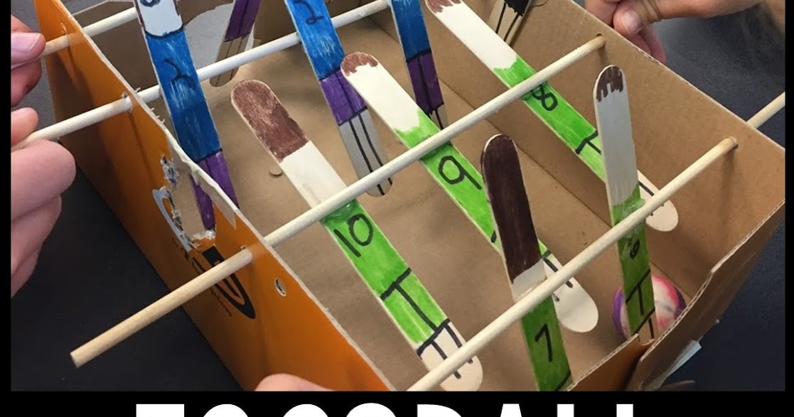 How to Create a Foosball Frenzy in STEM - Teachers Are Terrific! A STEM ...