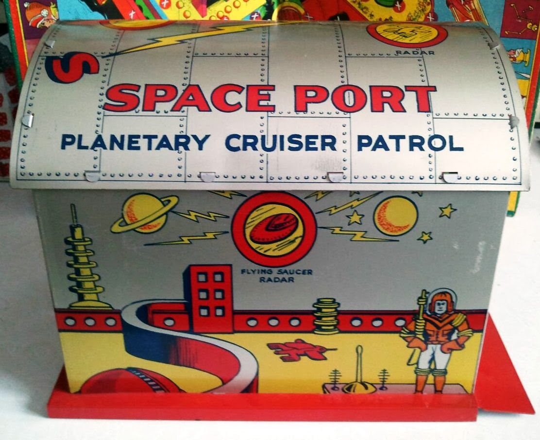Tracy's Toys (and Some Other Stuff): 1950s Tin Toy Space Port by T ...