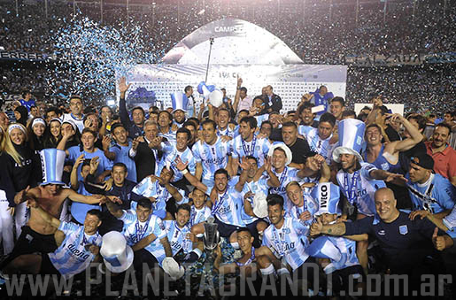 Racing Club Campeón Campeonato de Primera División 2014 | Planeta Gran DT