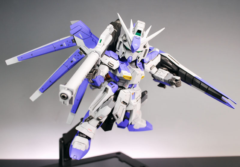 GUNDAM GUY: SD RX-93-v2 Hi-v Gundam - Custom Build