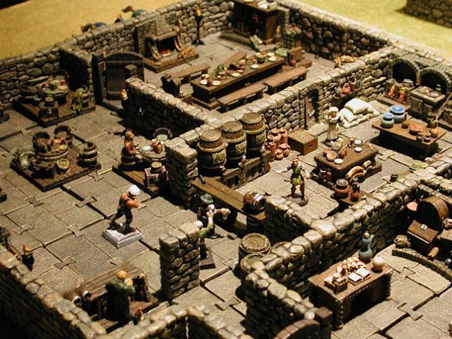 Wargame News and Terrain: Dwarven Forge: Masters of Miniature Dungeon ...