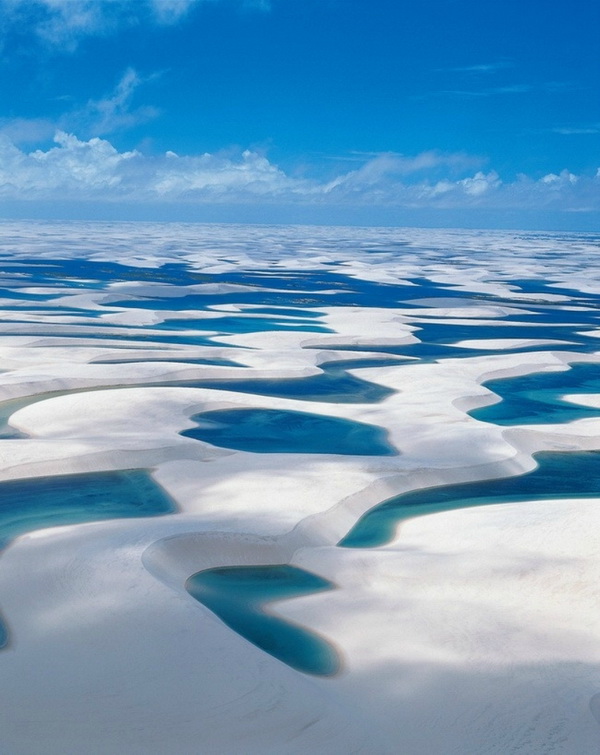 Moolf Pics: Amazing Desert of White Sand Lencois Maranhenses,