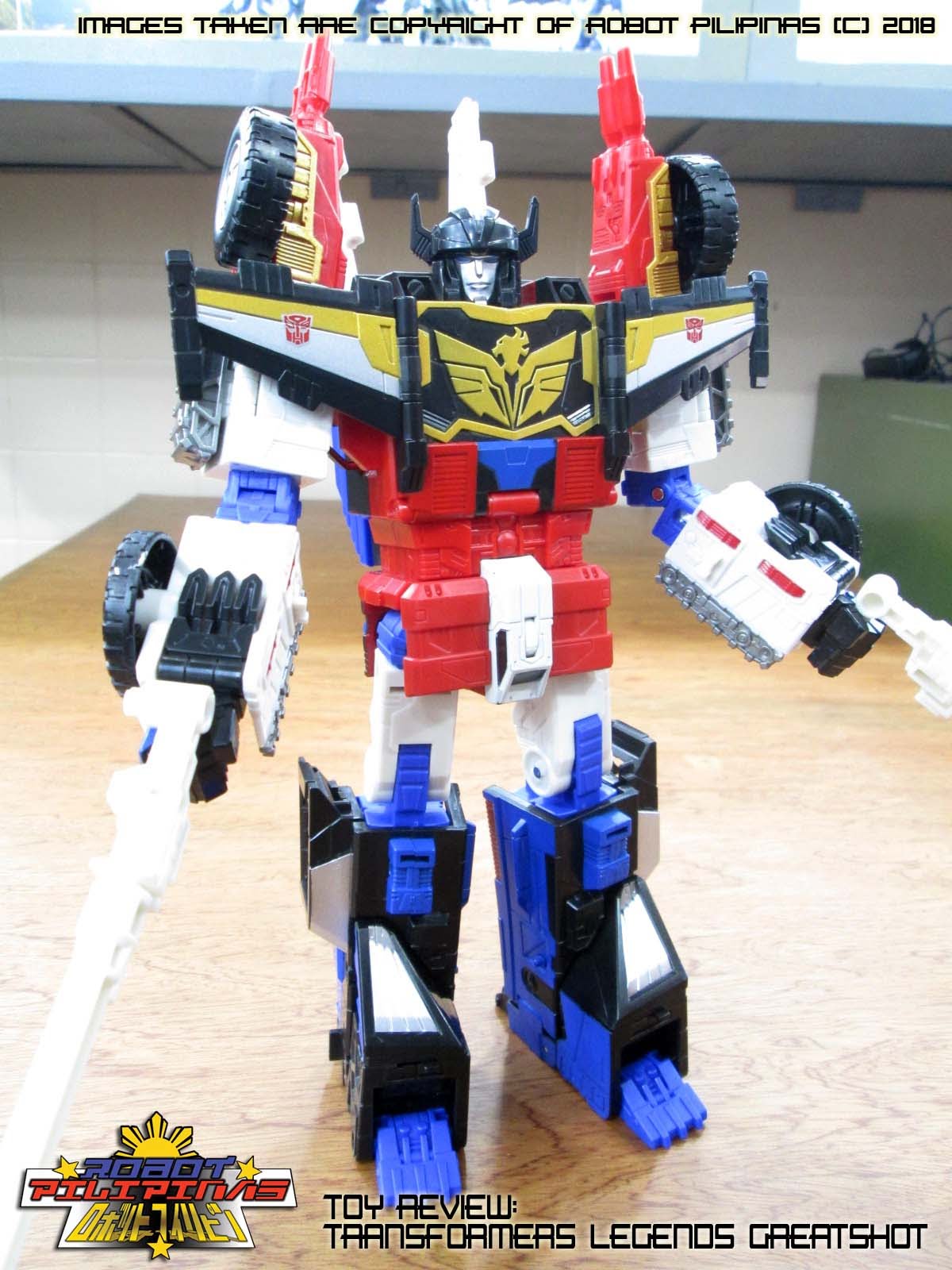 Toy Review: Transformers Legends LG-EX Greatshot | Robot Pilipinas