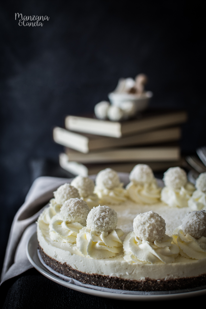 Manzana&Canela: Cheesecake de coco. Receta muy fácil sin horno.