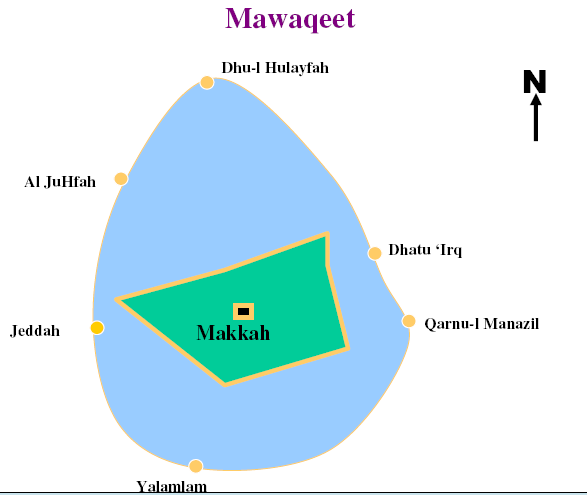 Makkah & Madina: Limits of Haram (Hadood-e-Haram)