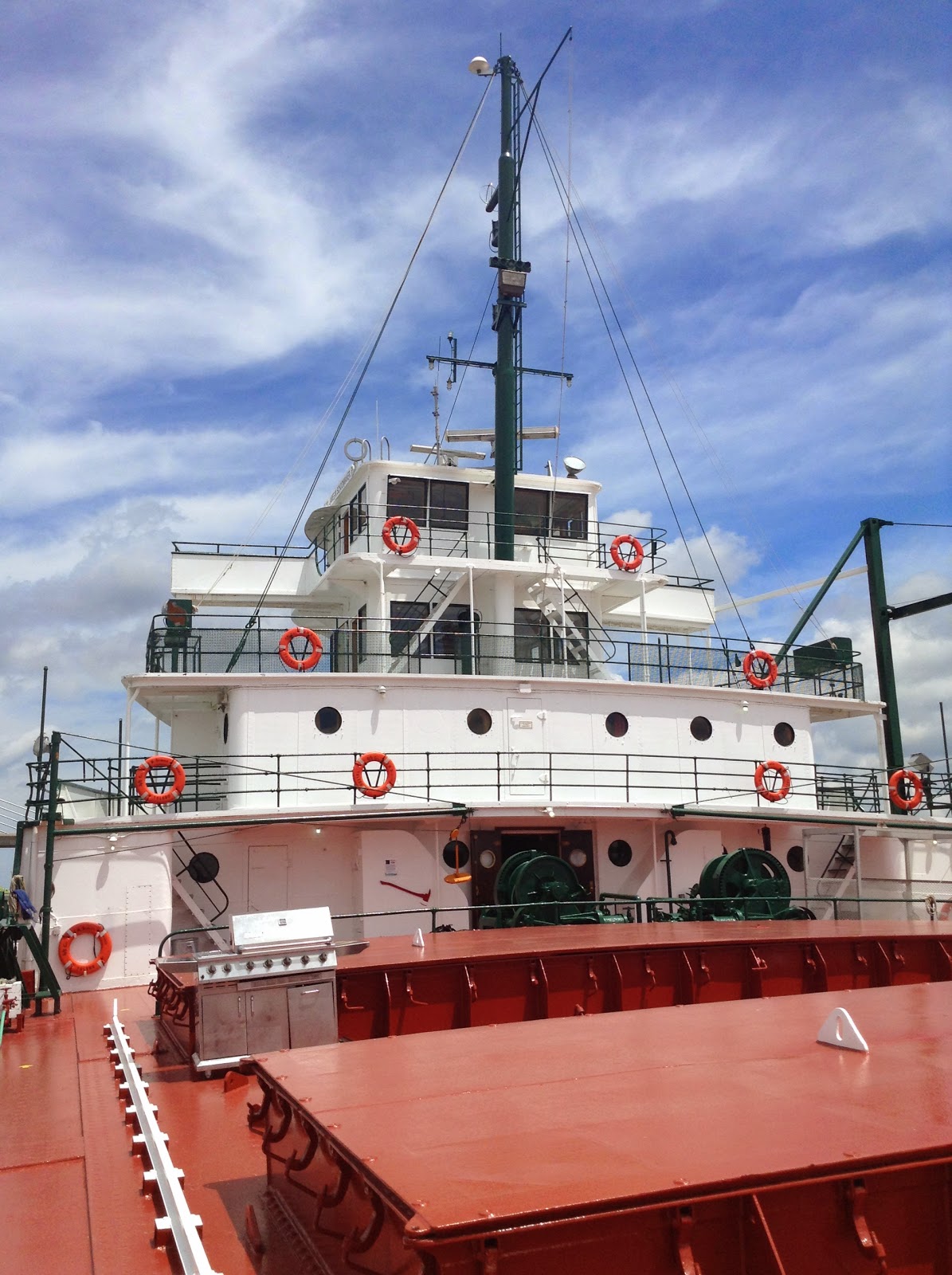 The Old Northwest Notebook: Touring a 1911 Great Lakes Iron Ore Freighter