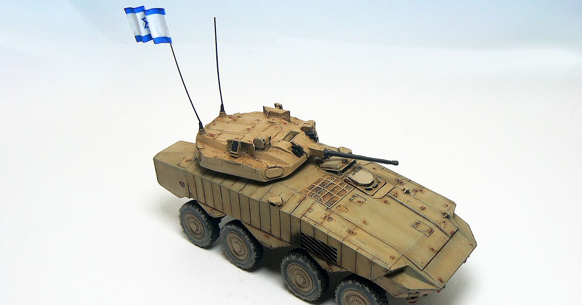 46 MODELS by Tomasz Bajer : Eitan IFV with turret 1/72