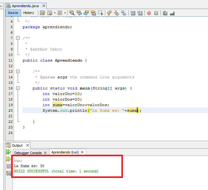 Programación Clase 2 – Bases Generales de JAVA ~ Somos Sistemas