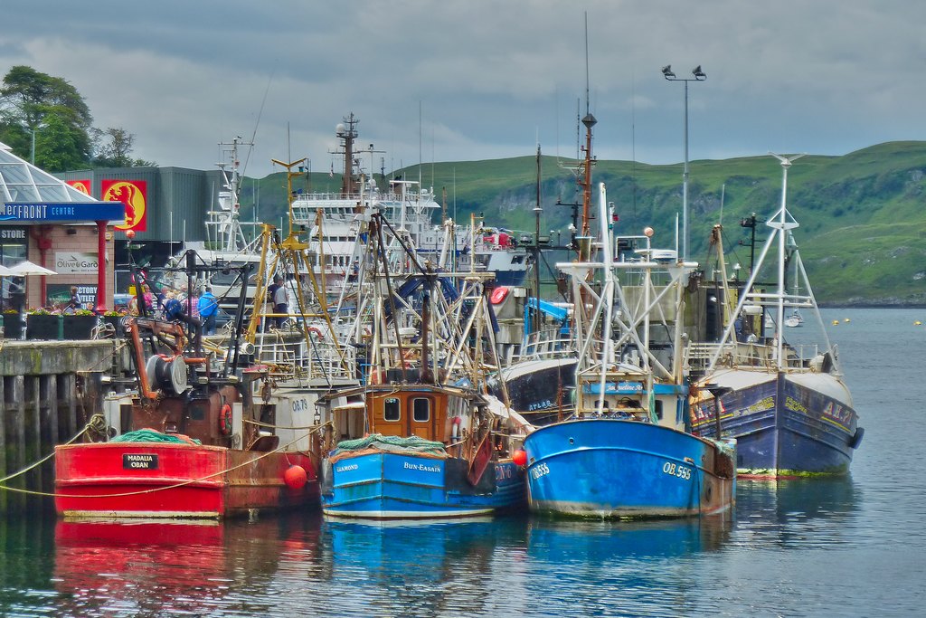 Benderloch, Argyll, Scotland: Around Oban Piers