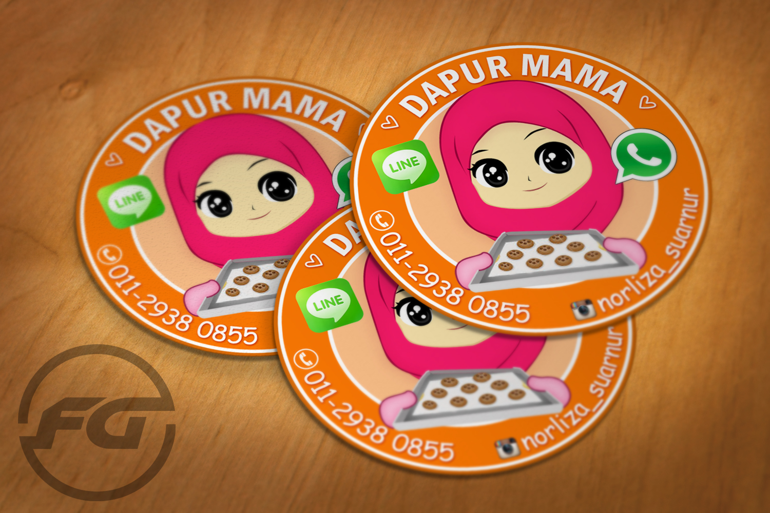 Fizgraphic: Design dan Printing Sticker #36