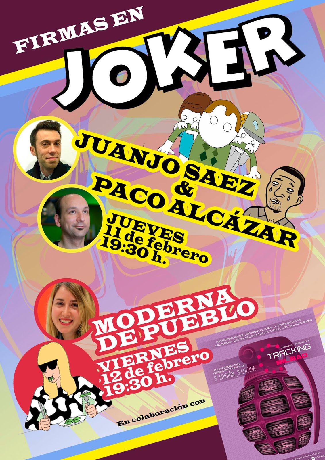 Cazadores de Comics: Sesión de firmas de Juanjo Sáez, Paco Alcázar y ...