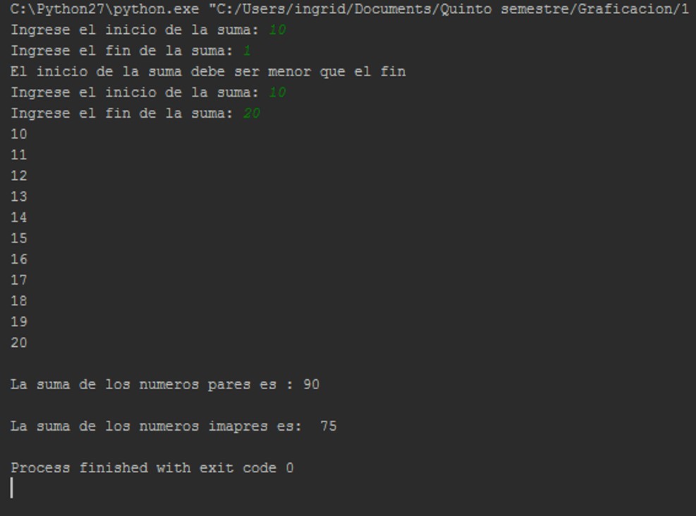 ISC Sauceda Carolina: Programa que imprime los numeros del 1 al 100 y realiza la suma de los ...