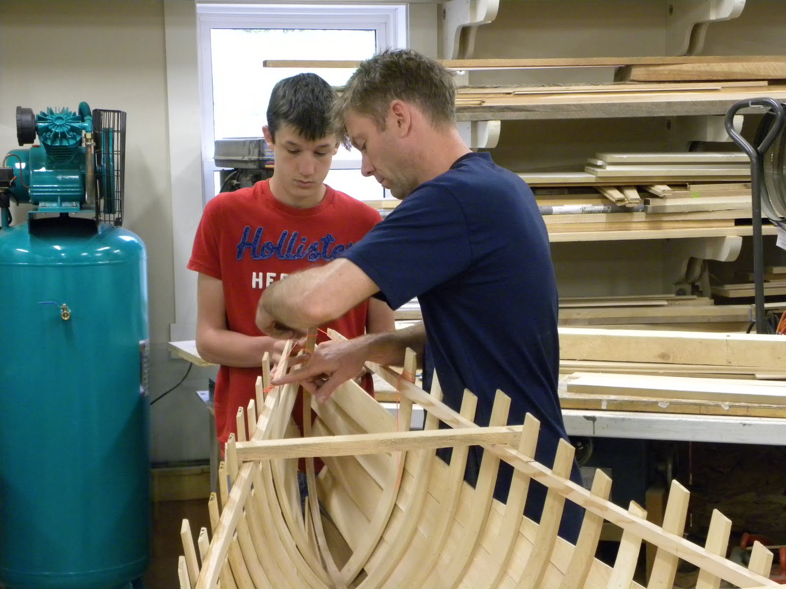 Harmony Canoe & Cycle: Tyler's Canoe Build