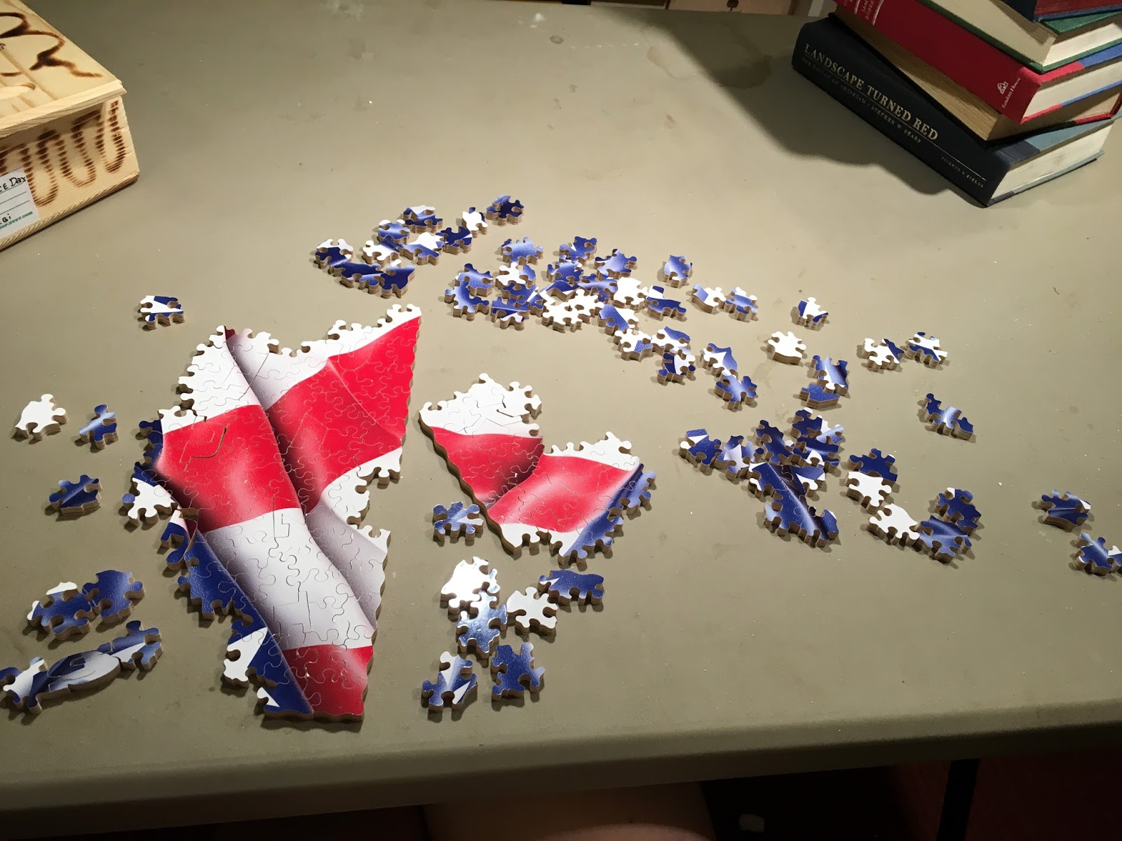 Rebecca's Wooden Jigsaw Puzzles: Independence Day