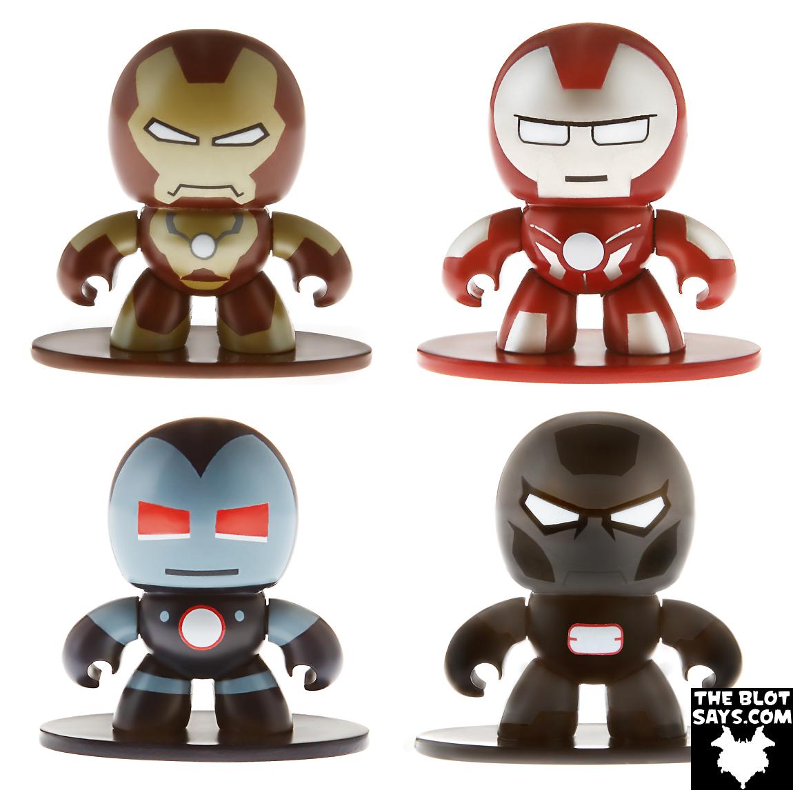 The Blot Says...: NYCC 12 First Look: Iron Man 3 Micro Mighty Muggs