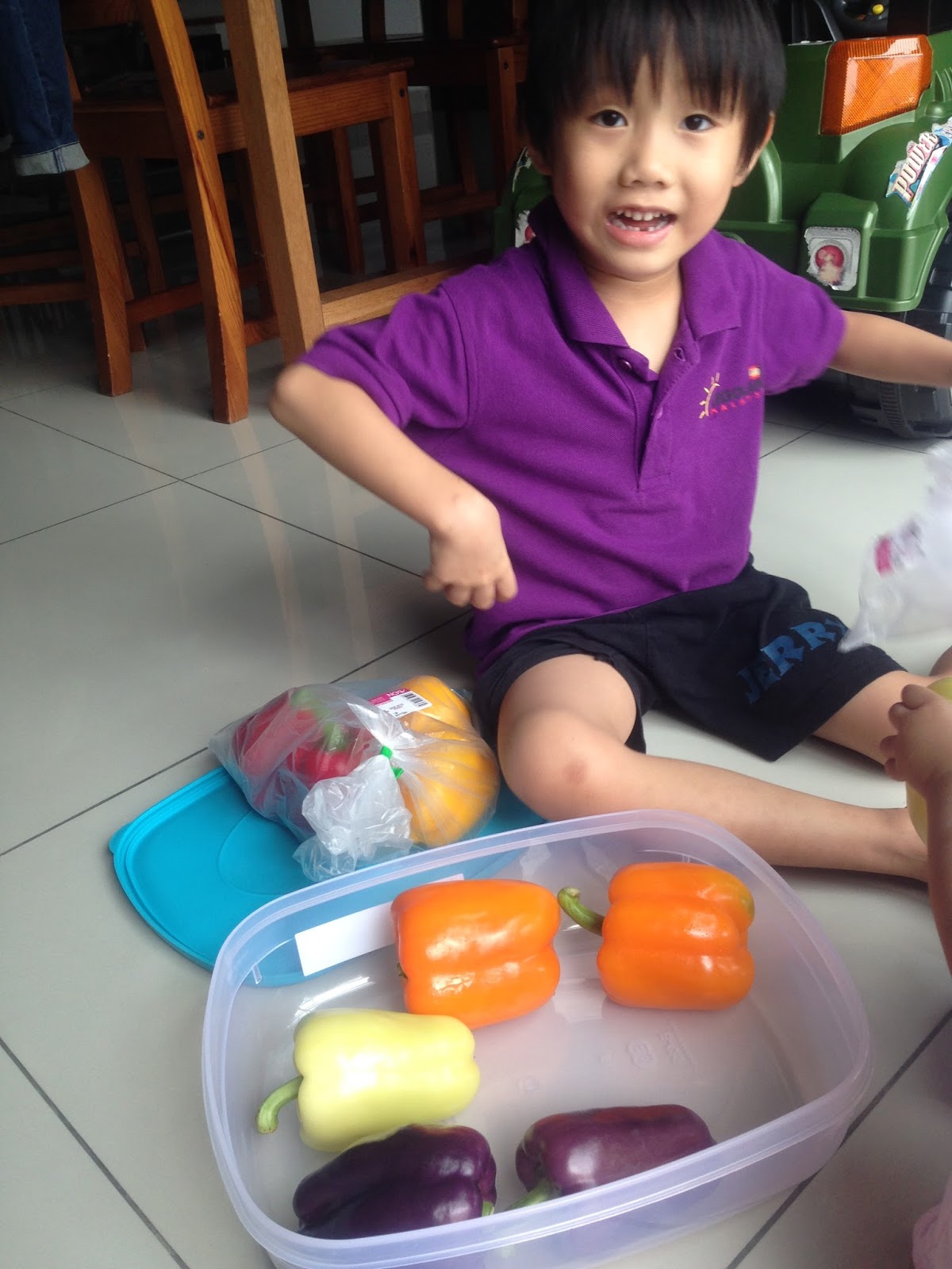 Enriching Young Lives: Colourful Capsicums