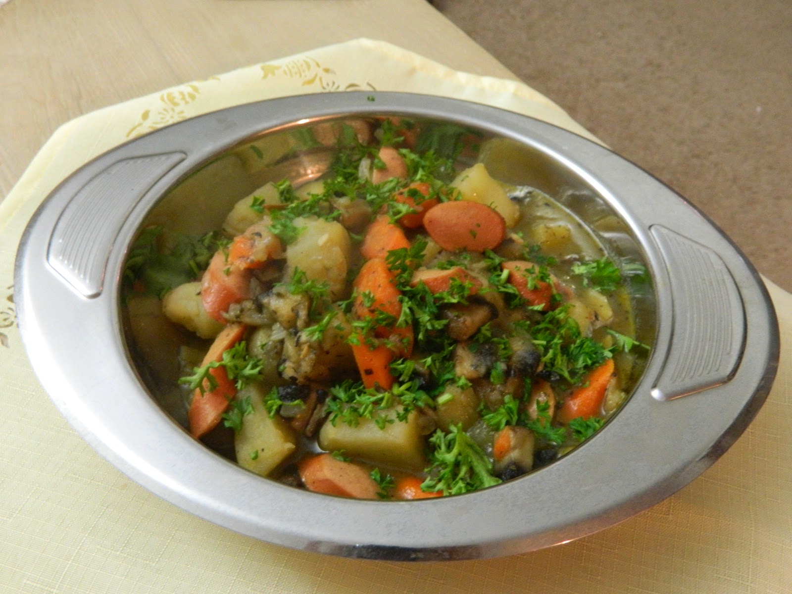 Gluten Free Stew with Hot Dogs | SASHA'S DELIGHTS