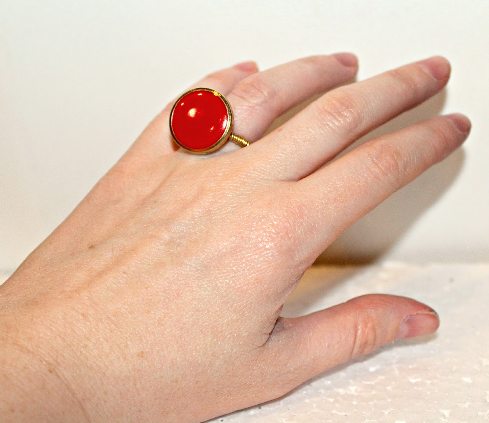 My Life on the Divide: How to Make an Easy Button Ring