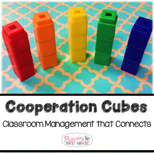 Cooperation Cubes...Classroom Management that Connects | Fluttering ...