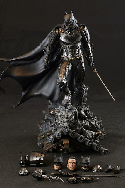 toyhaven: XM Studios 1/4 Scale Samurai Batman 62cm Tall Statue is just ...