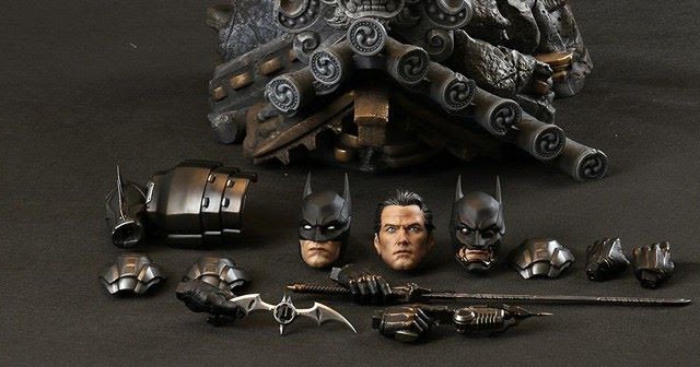toyhaven: XM Studios 1/4 Scale Samurai Batman 62cm Tall Statue is just ...