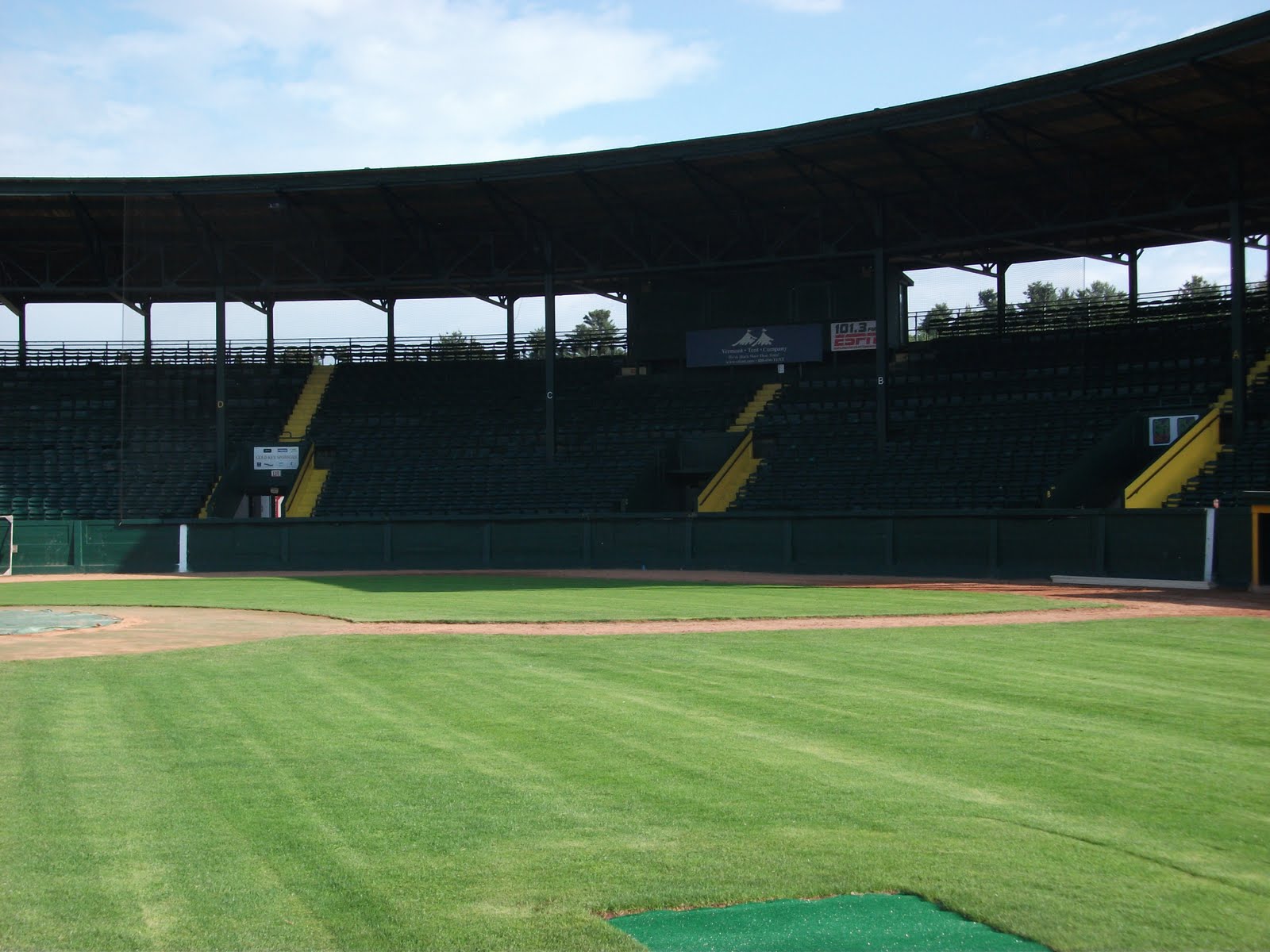 The Baseball Historian: Centennial Field: A Link to Baseball History