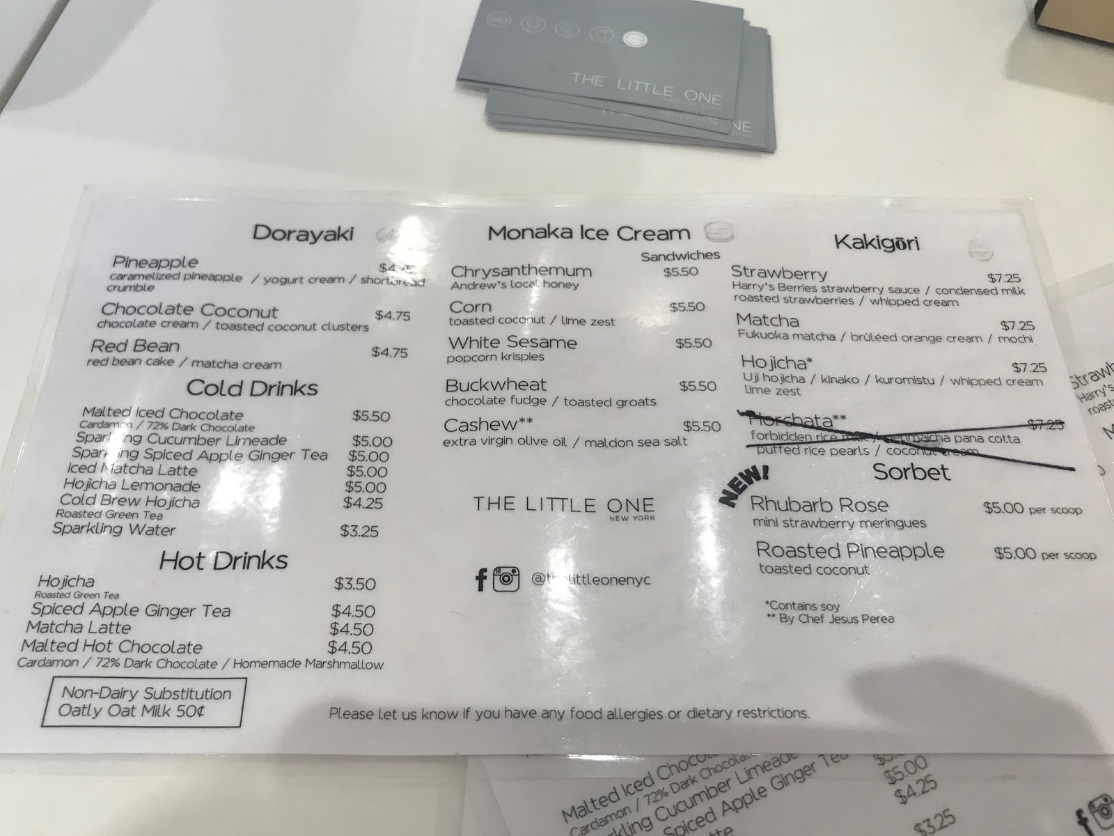 [NYC - Chinatown] The Little One - Kakigori - Yummy summertime treat!