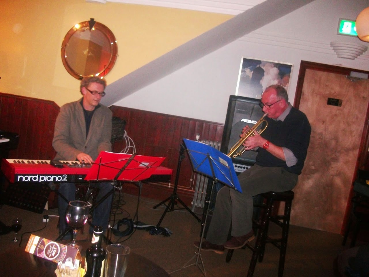 bebop spoken here: Don Forbes & Alan Law @:Jazz Café - January 24