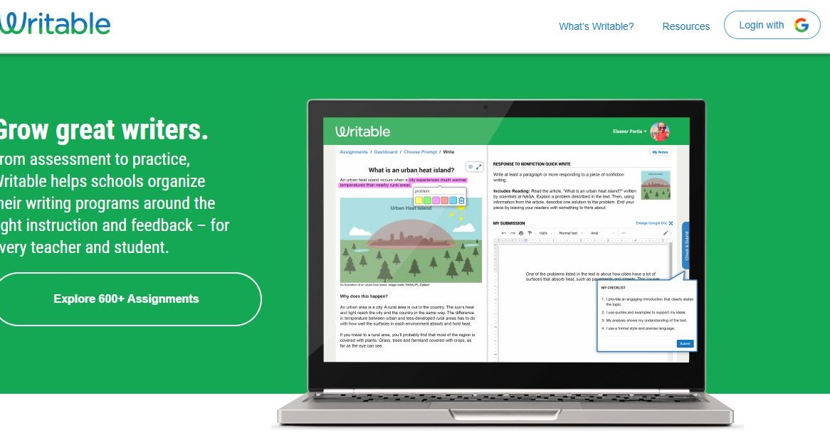 Test Prep - TDA Writing with Writable