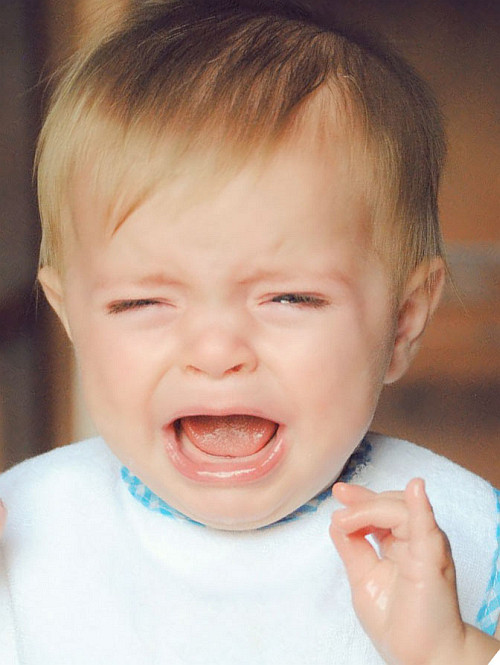 in my view ...: the "taking something from a baby" reaction