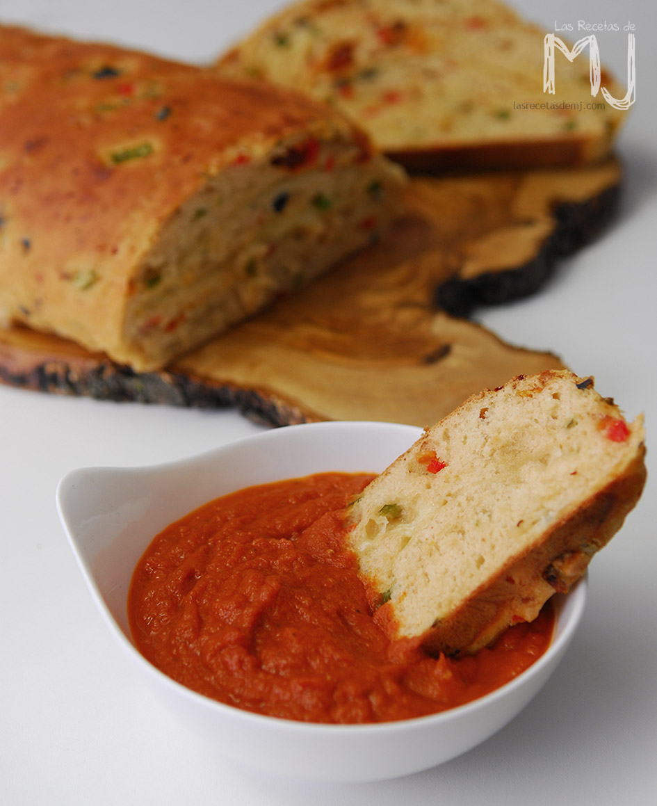 PAN DE PIZZA CON SALSA MARINARA - Las Recetas de MJ