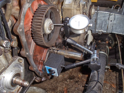 Genocache: Land Rover 19J motor going back together
