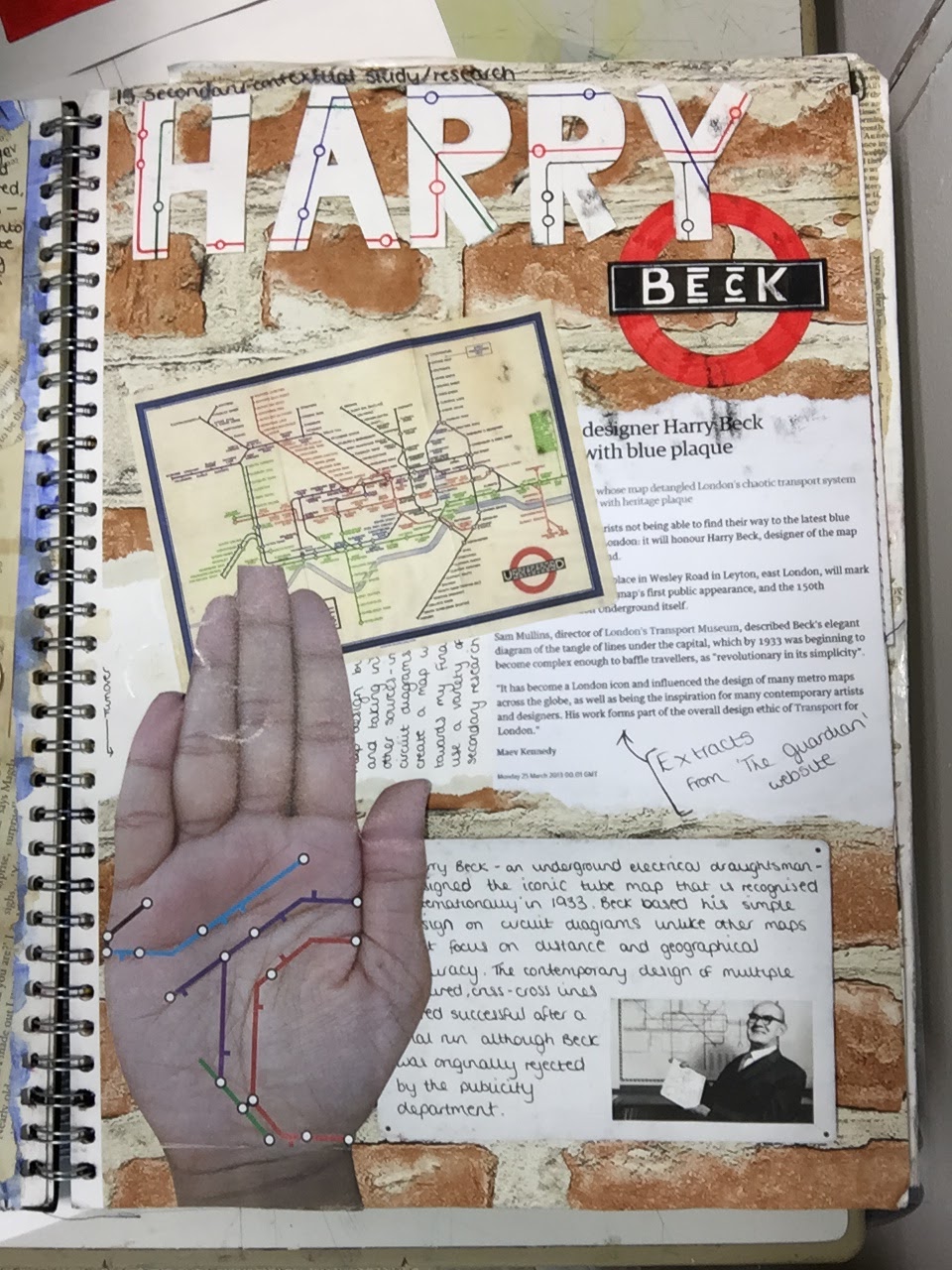 Art and Design: UNIT 8 Designer Research: Harry Beck