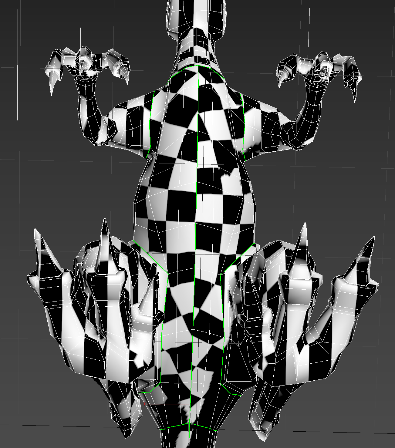 Blake Bauer 3D Modeling II & Animation: UV Unwrapping a Raptor