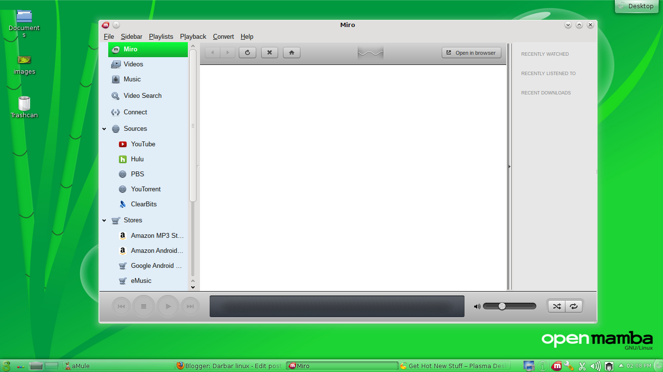 Darbar linux : Openmamba GNU/Linux Milestone2.0.10.1 kde edition Review :Un-noticed , Forgotten ...