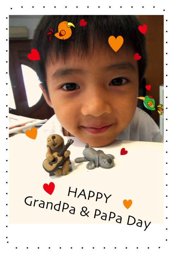 POLYMER CLAY AND CHILDREN: Father's Day Children Clay Project