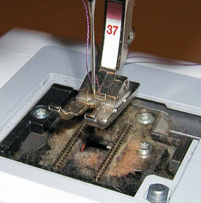 Allergic to Sitting: Craft: How to Clean and Oil a Sewing Machine