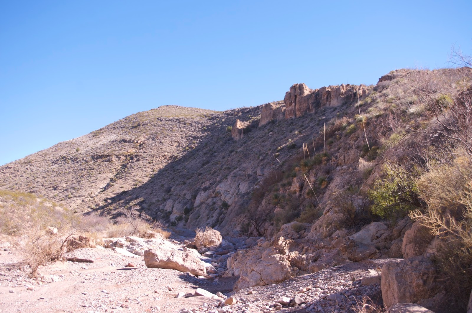Southern New Mexico Explorer: Green Canyon Box- Caballo Mountains