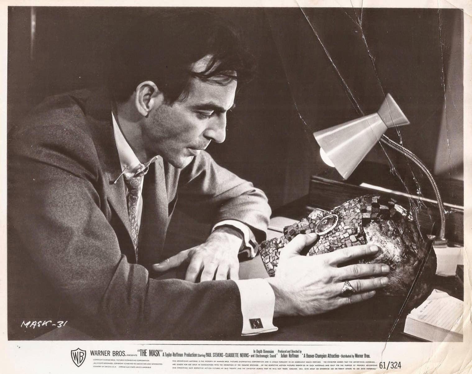 deep space daguerreotype: The Mask (Julian Roffman/Slavko Vorkapich, 1961)