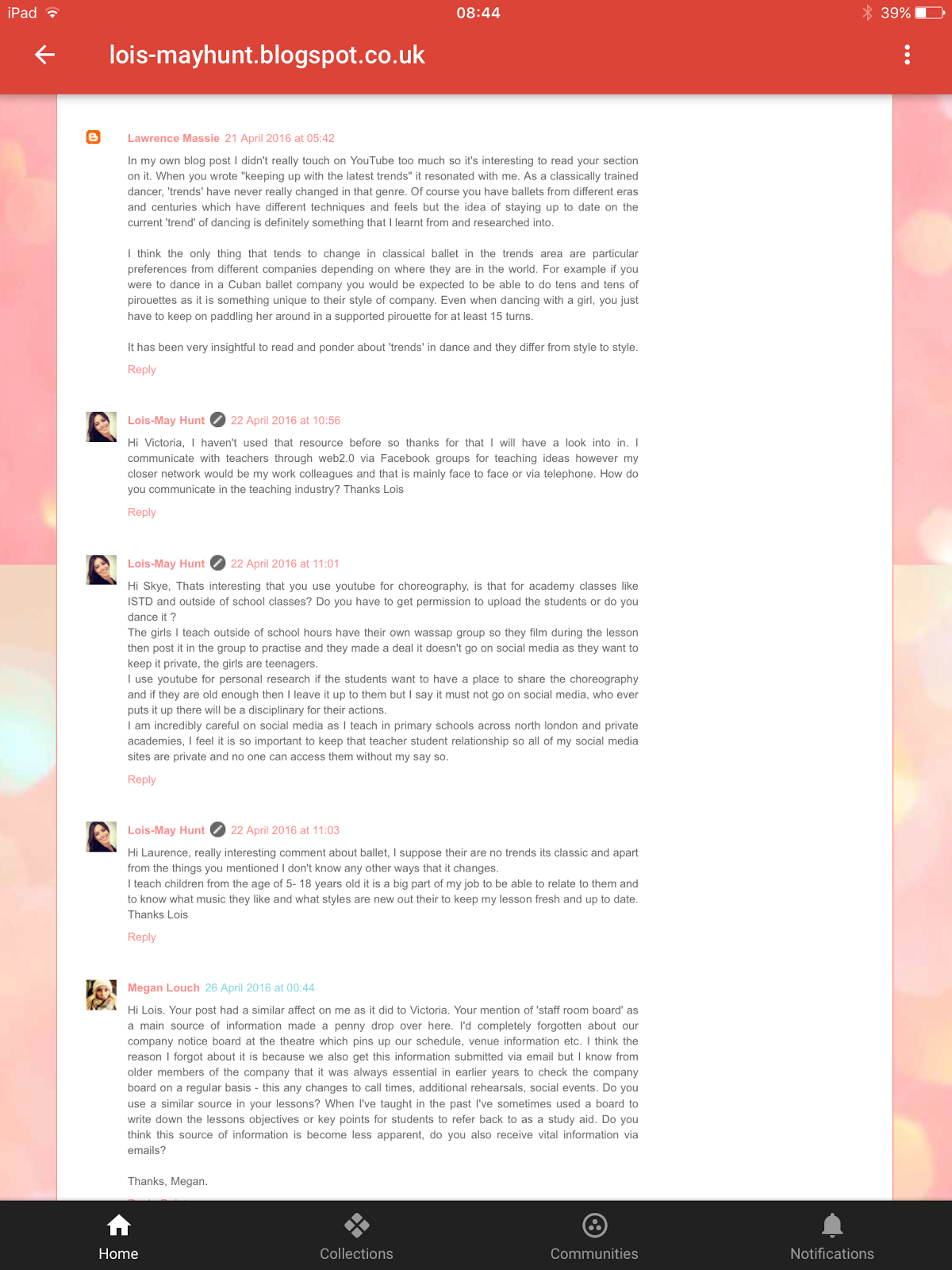 Megan Louch: Part 3: Networking