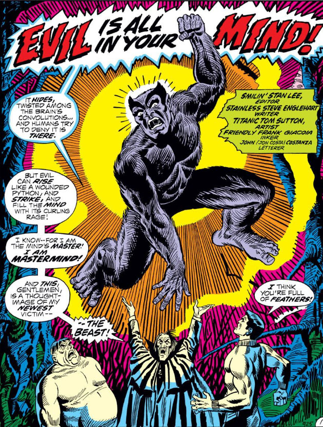 The Peerless Power of Comics!: The Mental Madness of... Mastermind!