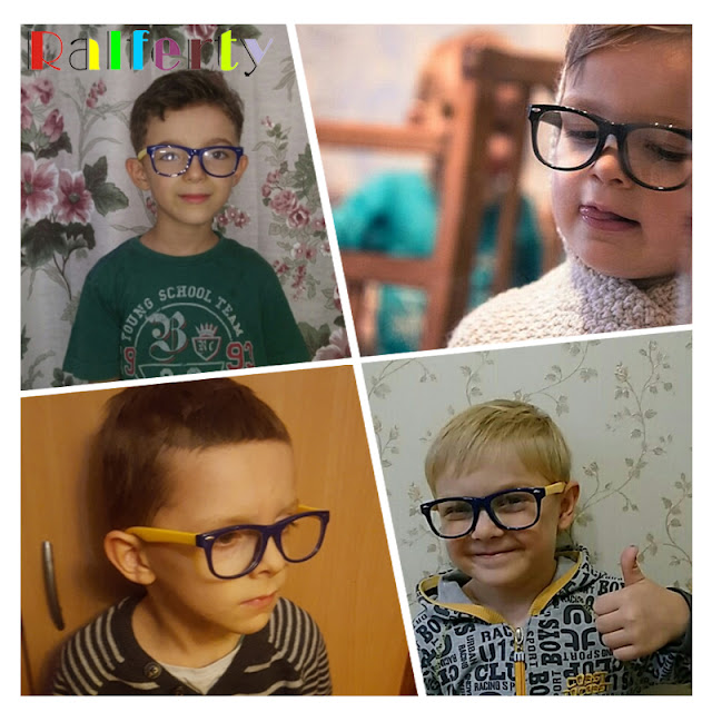 Child Kids Transparent Eyeglasses Frame Boy Girl Prescription Optic ...