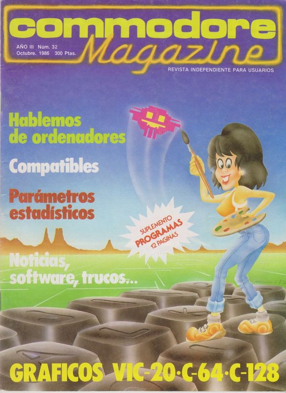 INDiceretro - Commodore Magazine #32 (1986) (Revistas)