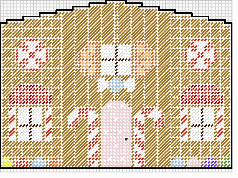 DIY Party Mom: Plastic Canvas Gingerbread House Toaster Cover