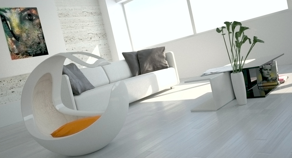 If It's Hip, It's Here (Archives): The Baby C Cradle - A Modern Walnut ...