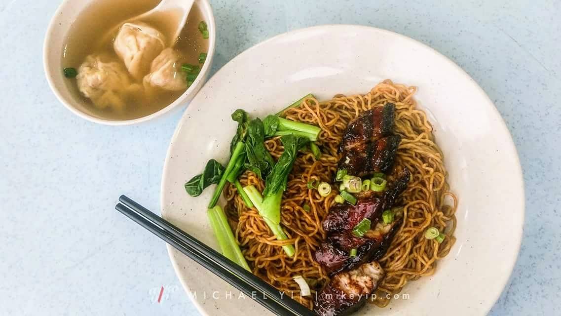 Breakfast @ Lum Chong Kee Bamboo Wantan Noodles (林忠记竹升面) | MIKEYIP.COM
